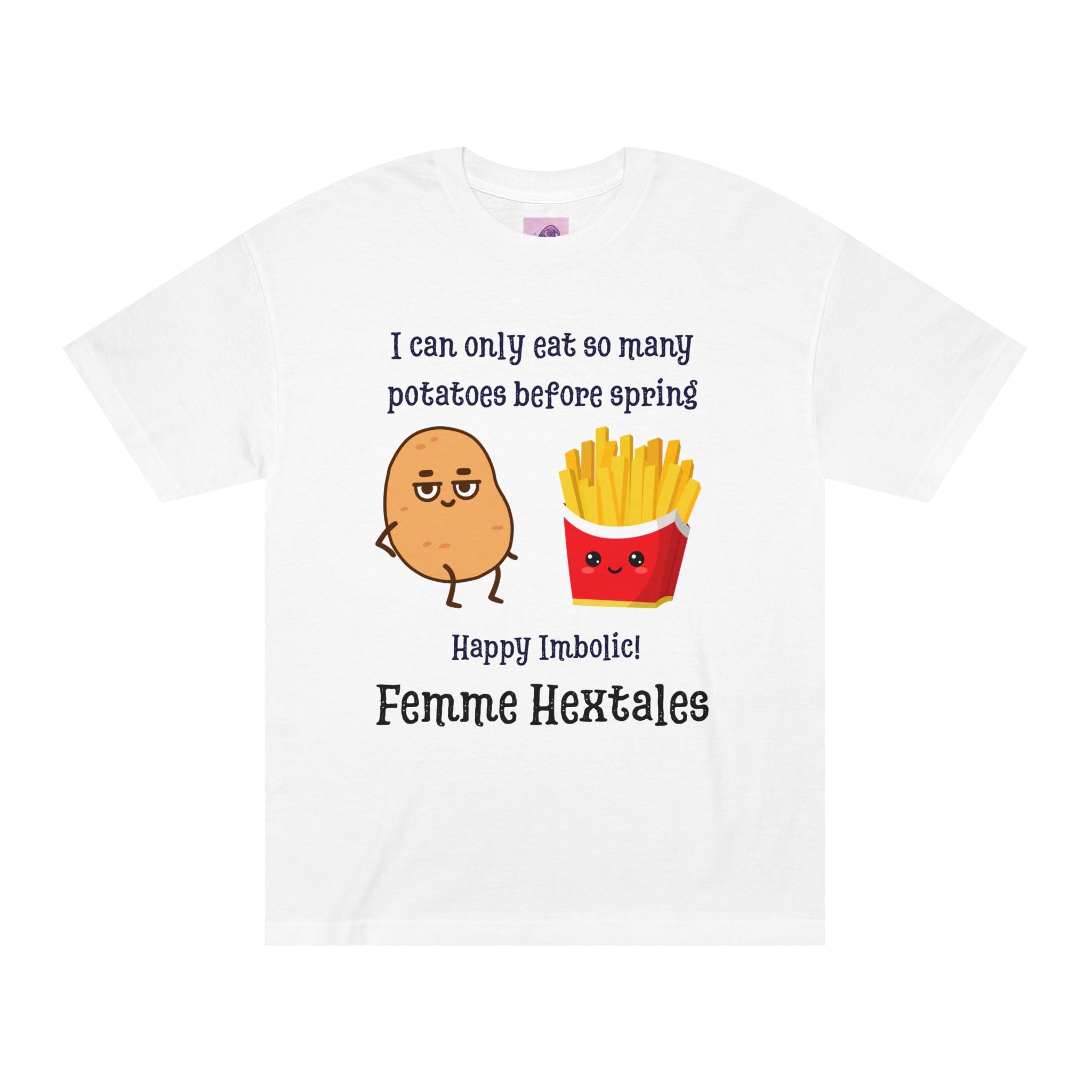 Funny Imbolic Shirt – I Can Only Eat So Many Potatoes Meme | Femme Hex ...